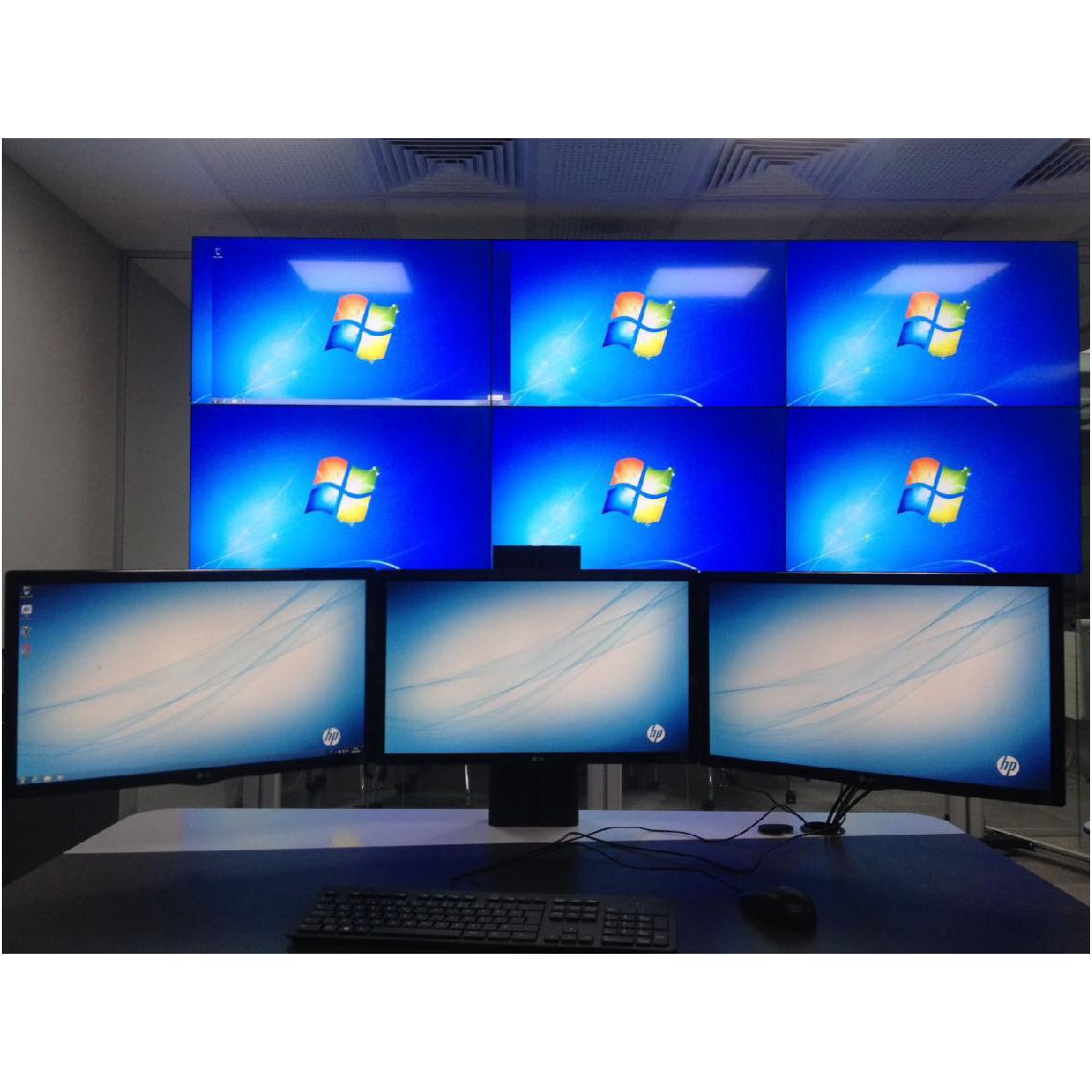 Wall Mounted Multi Screen Systems – SureMount